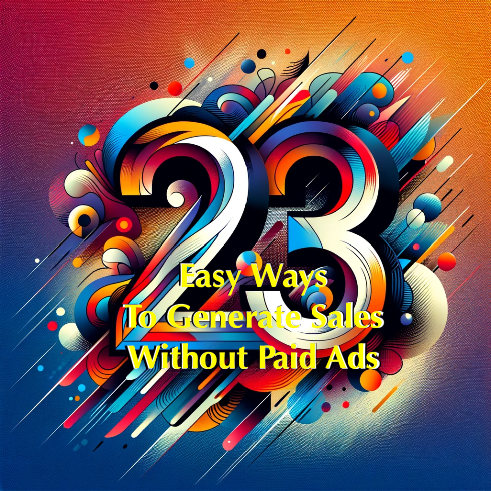 23 Easy Ways To Generate Sales Without Paid Ads | Anspach Media