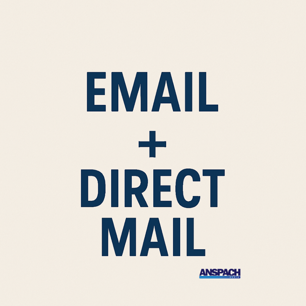 How to Combine Email and Direct Mail for Maximum Impact | Anspach Media