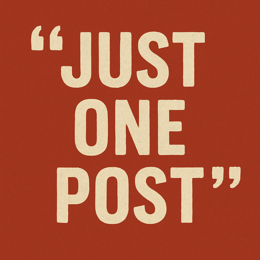 When “Just One Post” Isn’t Enough: Why Consistency Beats Hype | Anspach ...